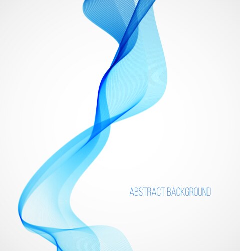 Blue background with abstract line Royalty Free Vector Image