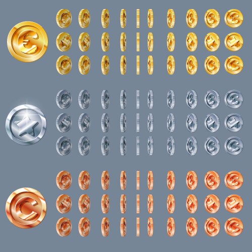 Load gif icon circle website buffer loader Vector Image