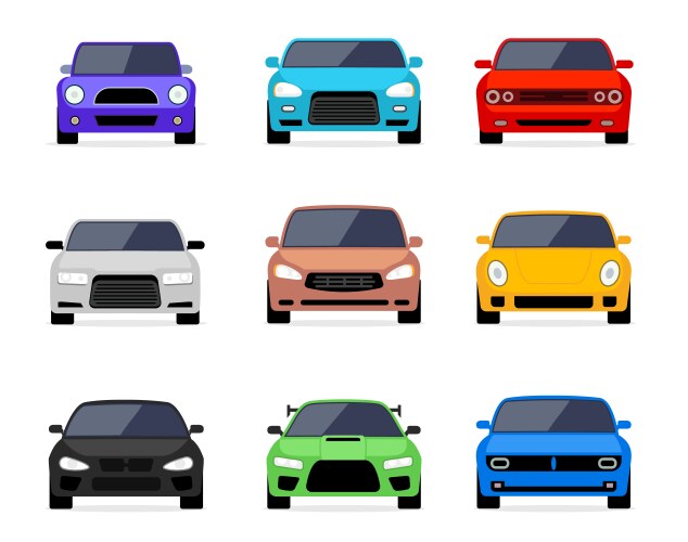 Car Front Vector Images (over 36,000)