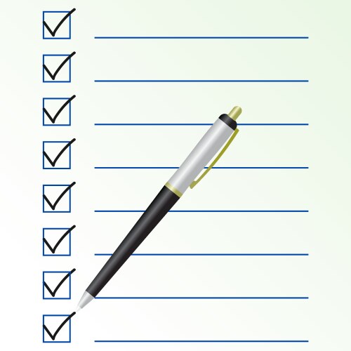 Checklist Vector Images (over 120,000)
