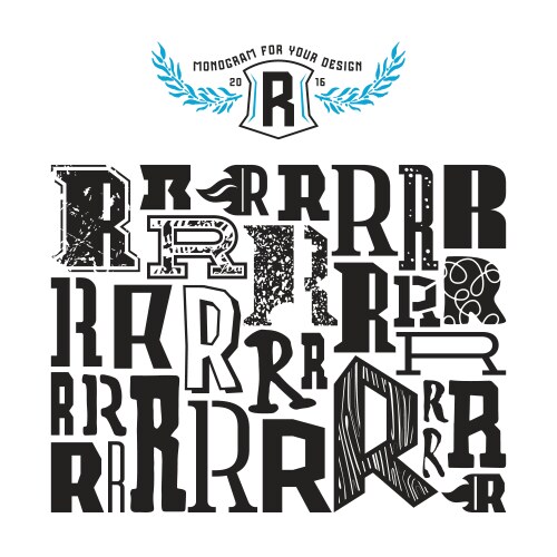 Letter R Bold Vector Images (over 1,600)