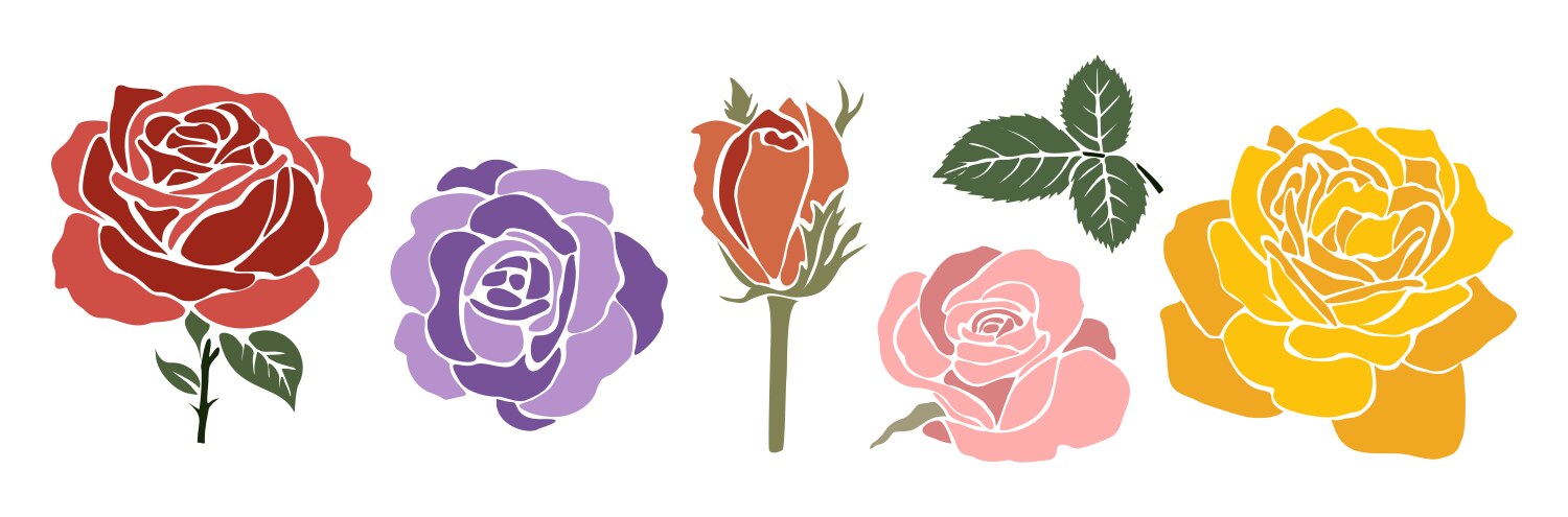 Rose Flower Vector Images (over 230,000)