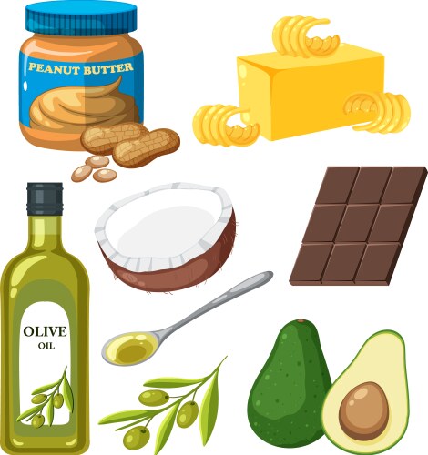 Fats Oils And Sweets Clipart