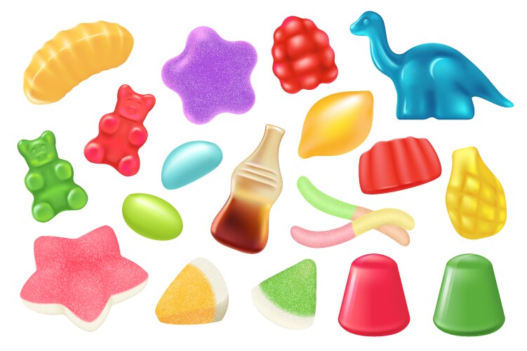 Gummy bear Royalty Free Vector Image - VectorStock