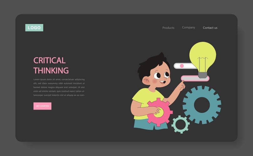 Critical Thinking Vector Images (over 2,400)