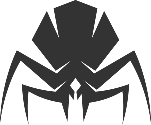 Spider logo design Royalty Free Vector Image - VectorStock