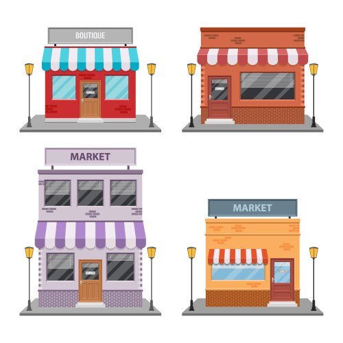 Cartoon Storefront Vector Images (over 3,600)
