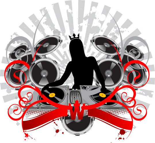 Dj Royalty Free Vector Image - VectorStock