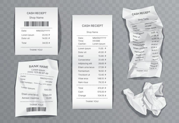 Payment Receipt Vector Images (over 22,000)