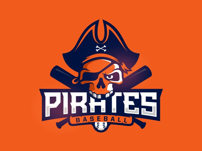 Baseball Logo Pirates Vector Images (over 100)