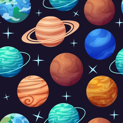 Solar System Coloring Vector Images (over 9,500)
