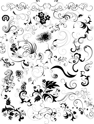 Floral Element Vector Images (over 960,000)