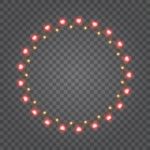 Hearts border Royalty Free Vector Image - VectorStock