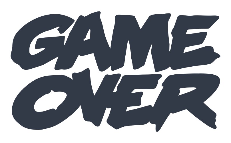 Game Over Vector Images (over 8,400)