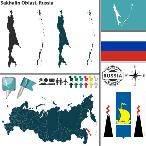 Sakhalin Region Vector Images (over 280)
