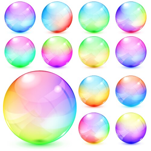 Crystal ball Royalty Free Vector Image - VectorStock