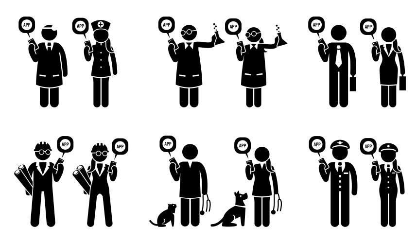 Stick Figure Construction Worker Vector Images (over 330)