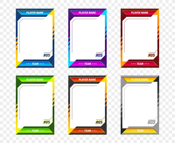 Trading Card Vector Images (over 16,000)