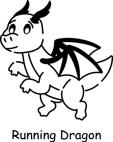 Dragon hatching Royalty Free Vector Image - VectorStock