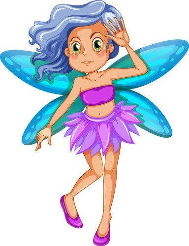 Cartoon fairy Royalty Free Vector Image - VectorStock