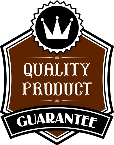 High quality stamp label Royalty Free Vector Image