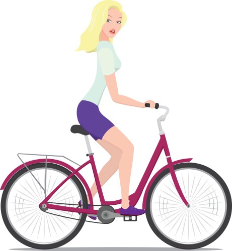 Girl Bike Vector Images (over 14,000)