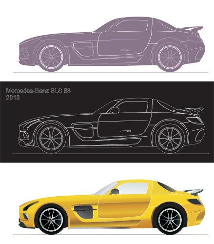 Cars Mercedes Vector Images (over 280)