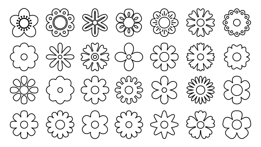 Daisy Flower Vector Images (over 80,000)