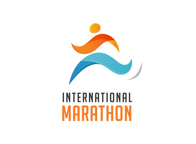 Marathon Runner Logo Vector Images (over 4,200)
