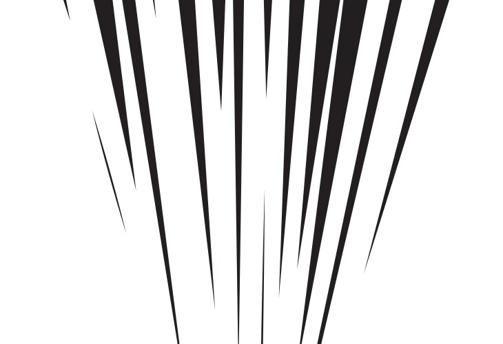 Anime and manga speed action lines Royalty Free Vector Image