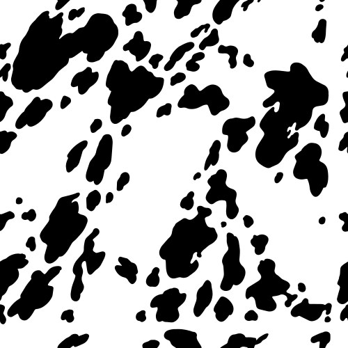Animal background cow hide holstein cattle Vector Image