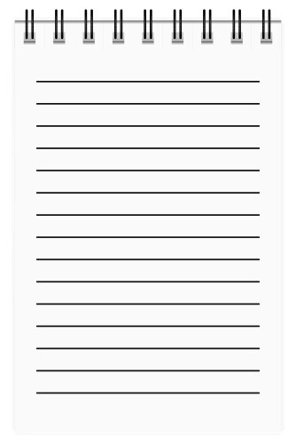 Notepad Vector Images (over 100,000)