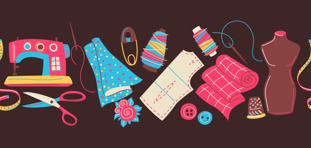 Gold frame design for cutting and sewing Vector Image