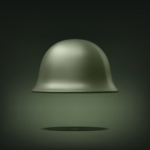 3d realistic green military soldier Royalty Free Vector