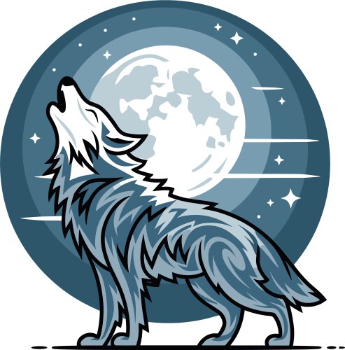 Wolf Moon Vector Images (over 3,100)