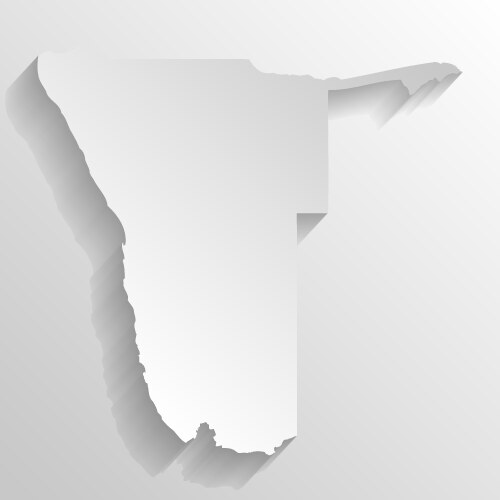 Outline Namibia Map Vector Images (over 440)