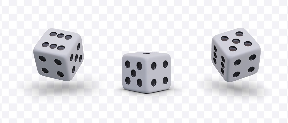 Dice Transparent Background Vector Images (over 320)