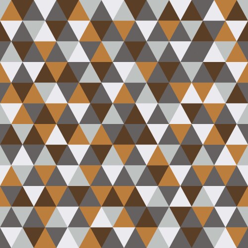 Seamless triangle pattern texture Royalty Free Vector Image
