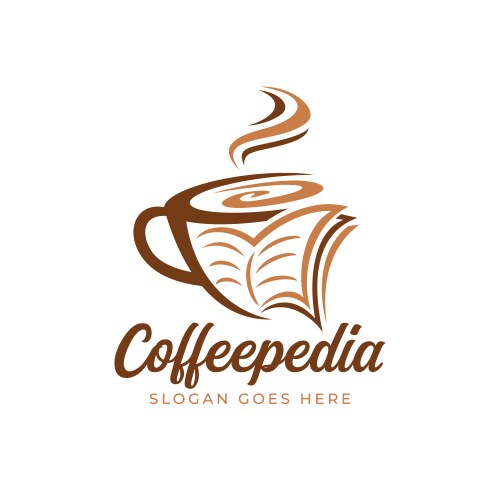 Coffee Book Logo Vector Images (over 1,300)