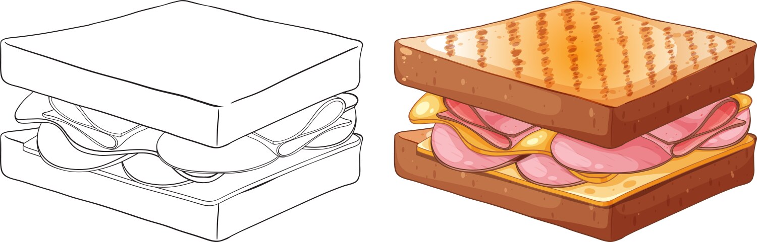 Making Sandwich Vector Images (over 240)