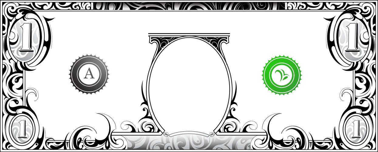 American money Royalty Free Vector Image - VectorStock