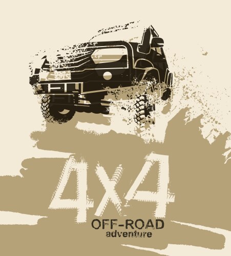 Off Road Font Vector Images (over 420)