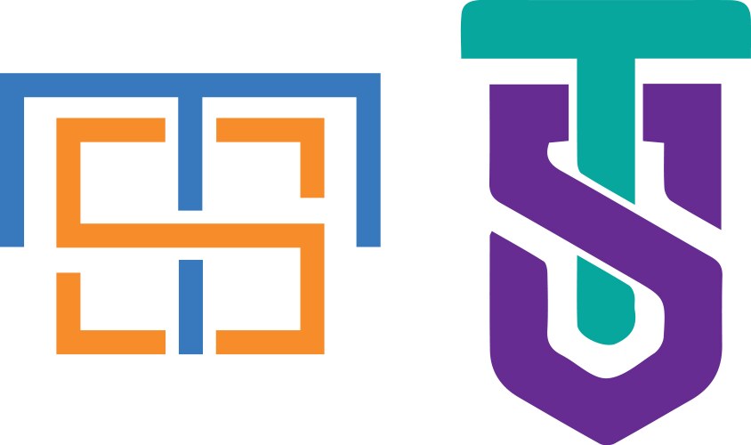 Ts Initial Vector Images (over 2,100)