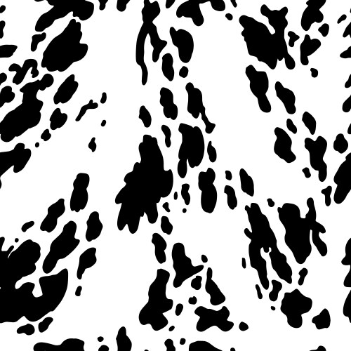Animal background cow hide holstein cattle Vector Image