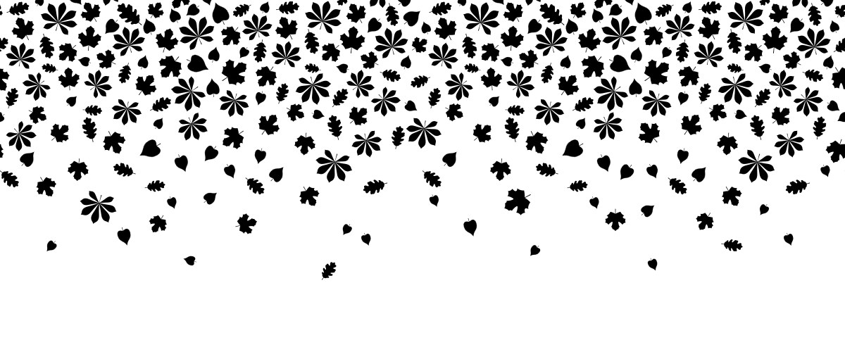 Fall Leaf Black and White Vector Images (over 35,000)