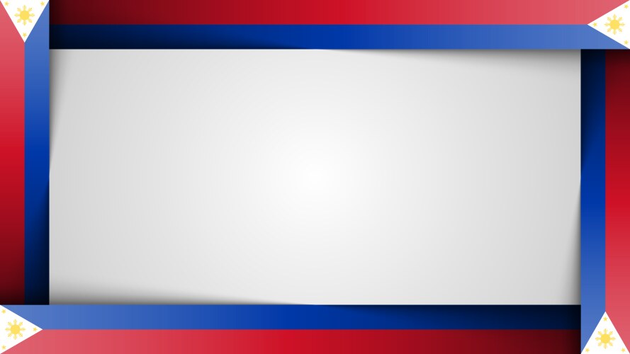 Edge background philippines graphic and label Vector Image