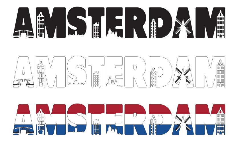 Amsterdam Vector Images (over 7,700)
