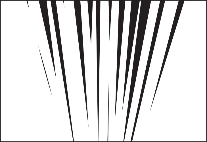 Anime and manga speed action lines Royalty Free Vector Image