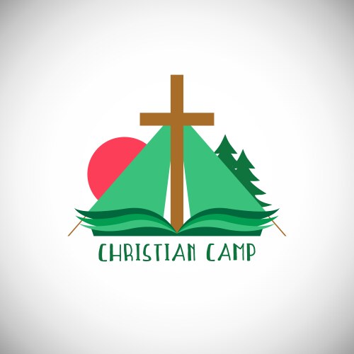 Holy spirit church logo concept Royalty Free Vector Image