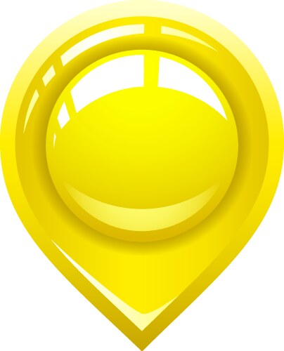 Pointer location for the map Royalty Free Vector Image